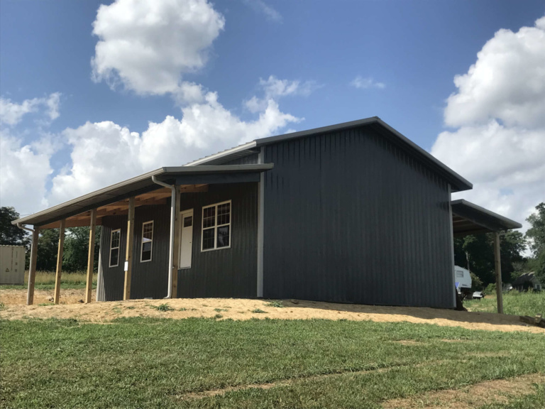 30′ x 40′ Post-Frame Home - White Construction Company, Johnson City